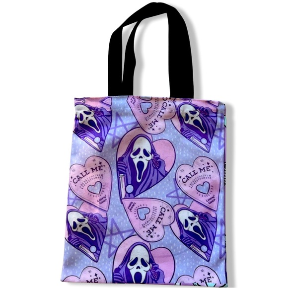 Bags | Scream Ghost Tote Bags Great For Book Bags Or Grocery Bags ...